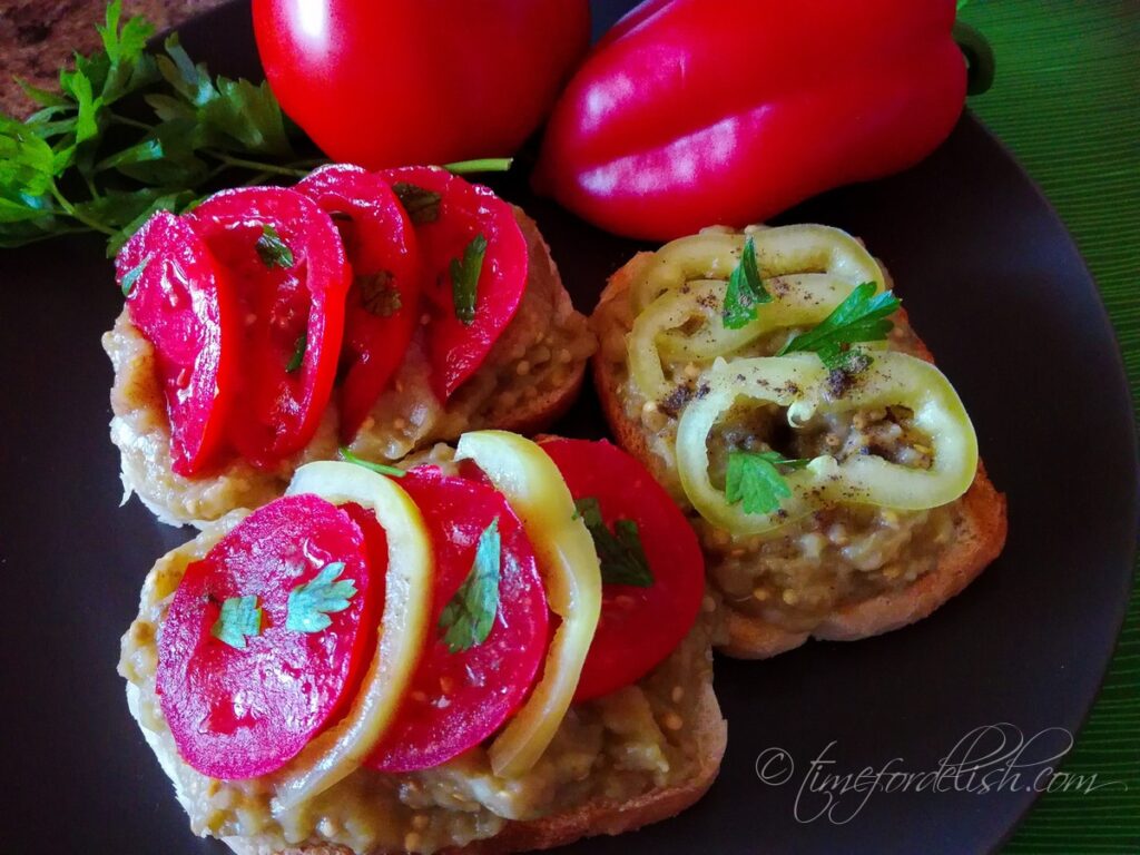 Romanian Eggplant Salad Spread (Salata De Vinete)
