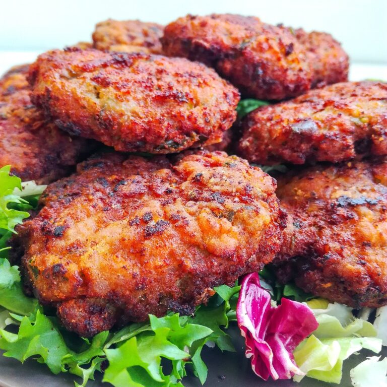 Pan Fried Meatballs (Romanian Chiftele)