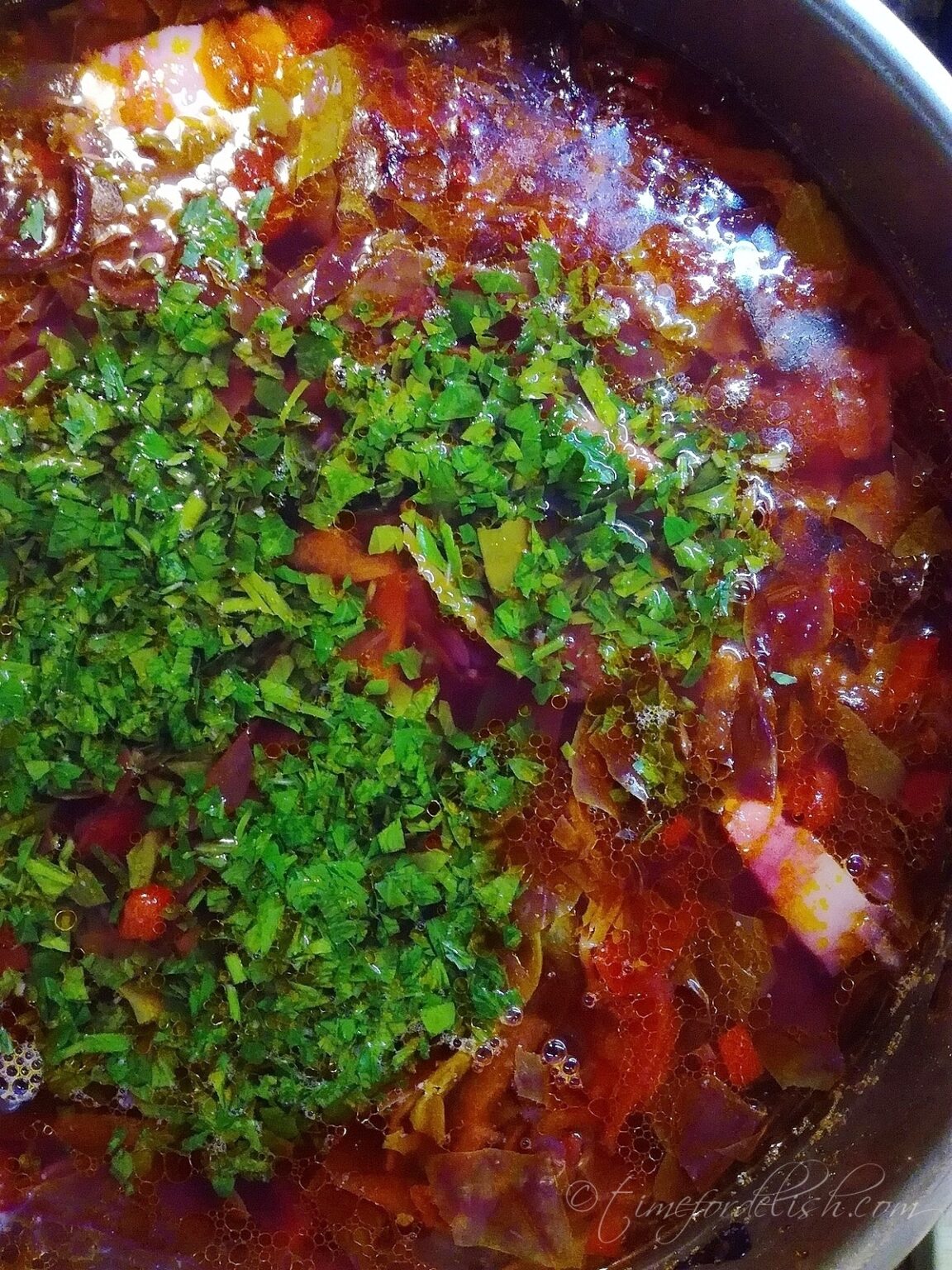Romanian Red Orach Soup (Ciorba De Loboda)